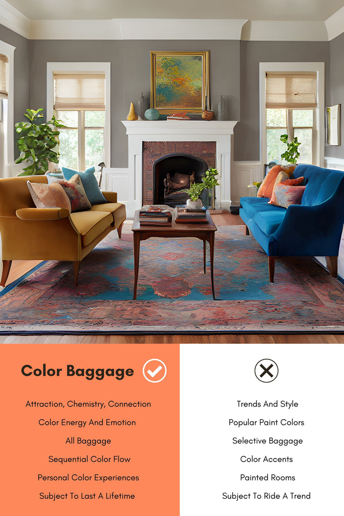 Color Baggage by Gretchen Schauffler